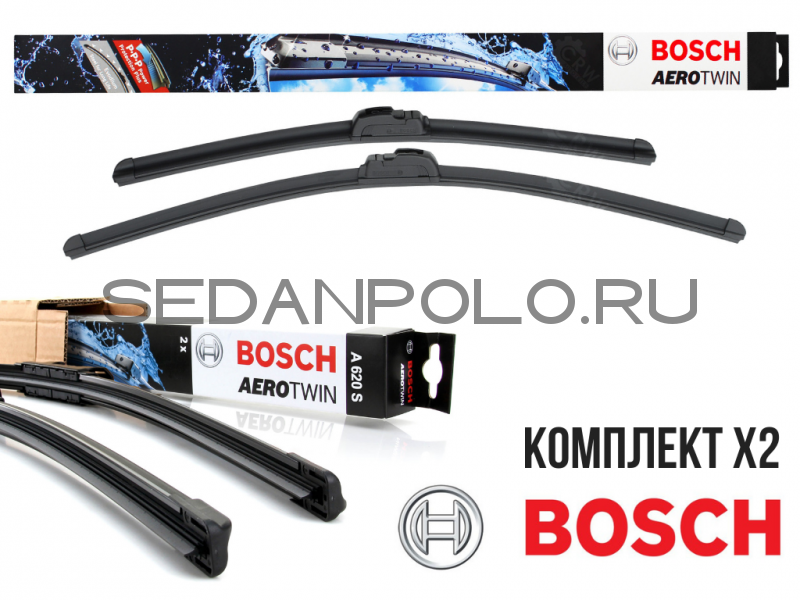 Комплект щеток стеклоочистителя, VAG 6RG955425A+6RU955425C