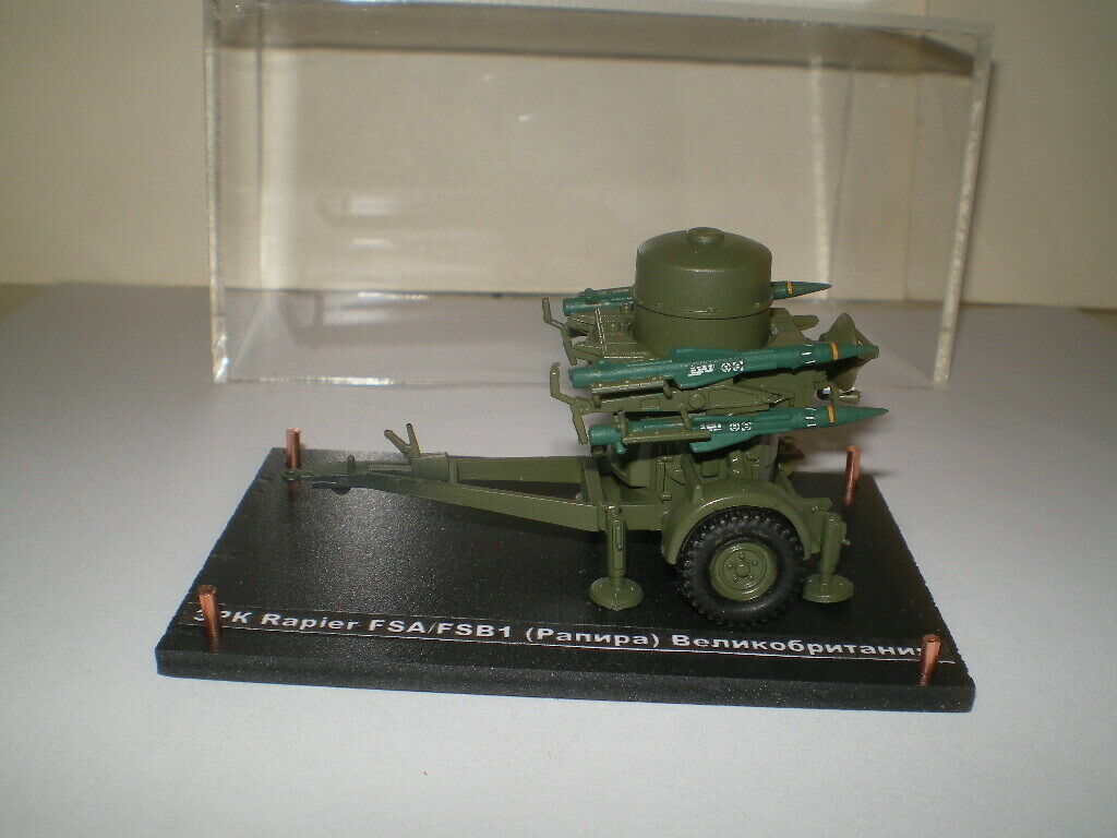 Британский ЗРК Rapier (Рапира) FSA/FSB1 в масштабе 1/72
