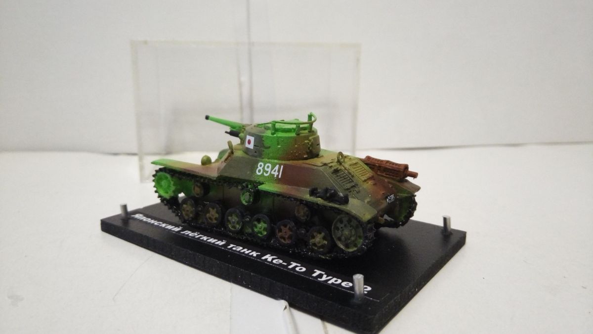 Японский лёгкий танк Ke-To Type 2 в масштабе 1/72
