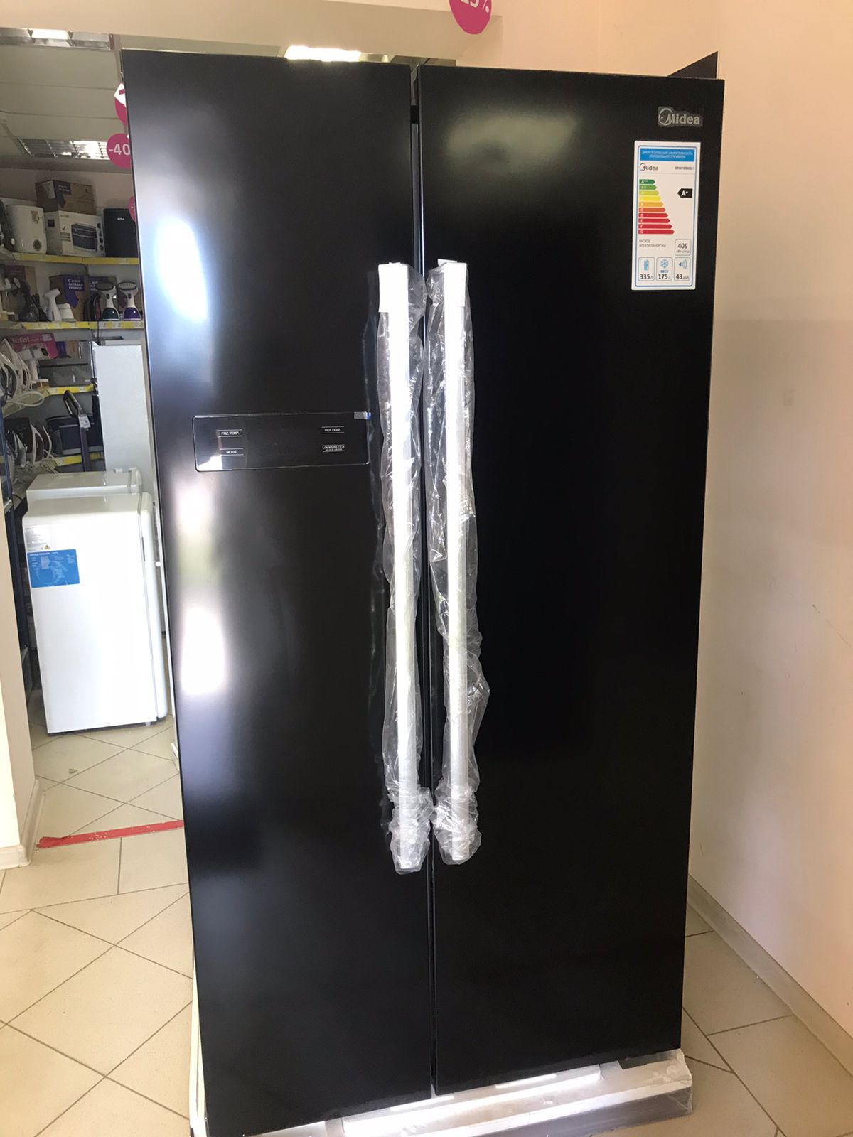 Холодильник side-by-side Midea MRS518SNBL1 - Холодильники - КРУПНАЯ ТЕХНИКА